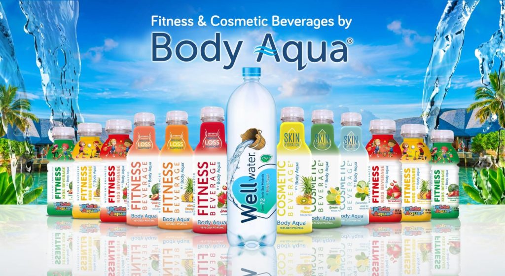 Body Aqua - Fitness/ Cosmetic Beverage, Kids Aqua, Well Water